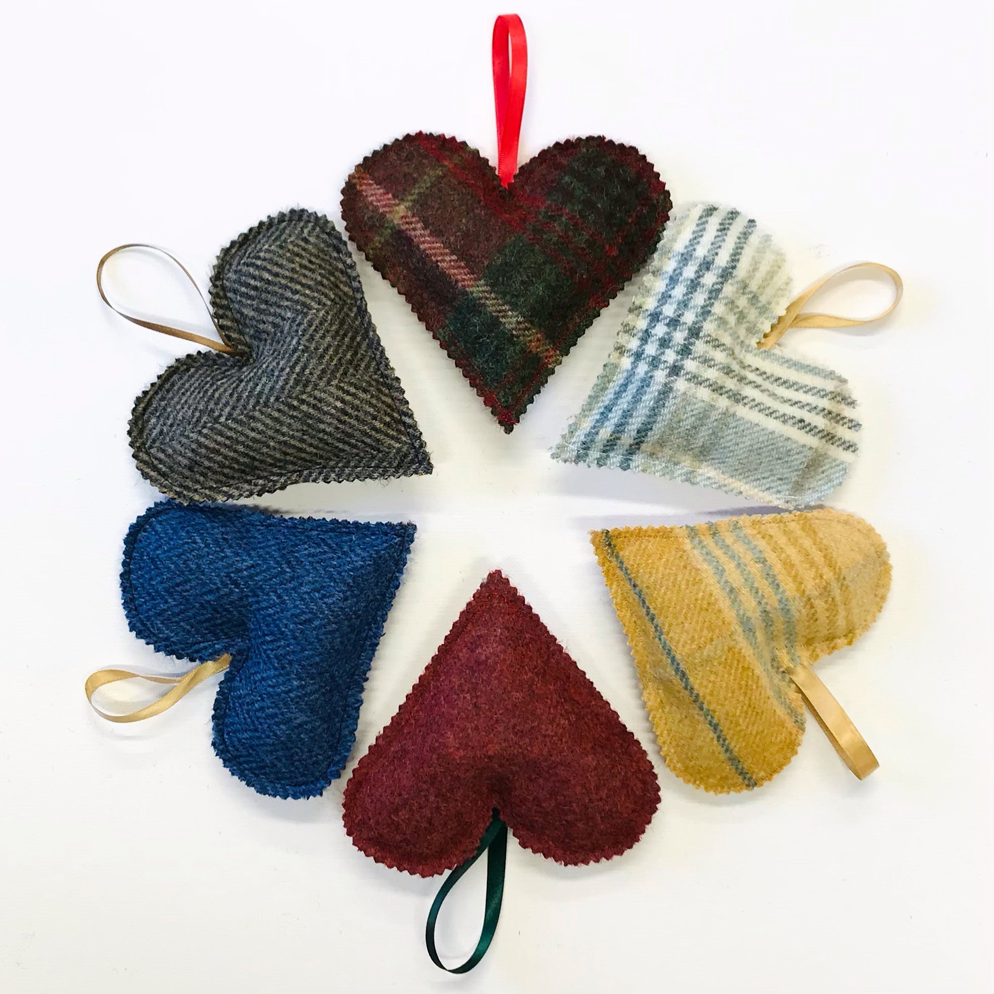 Tweed Hearts – Alison Roe Millinery