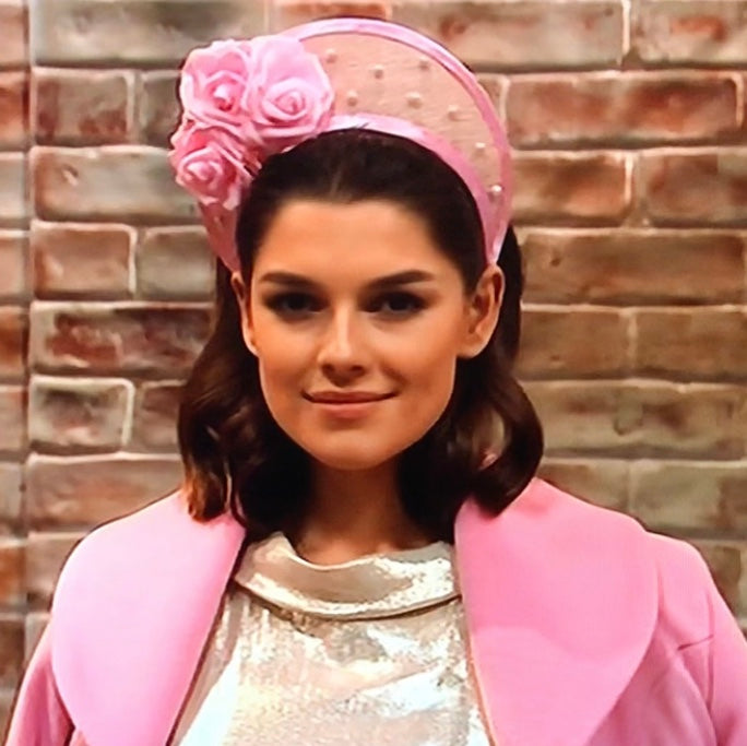 Designer headpiece crowns available at Alison Roe Millinery Tipperary